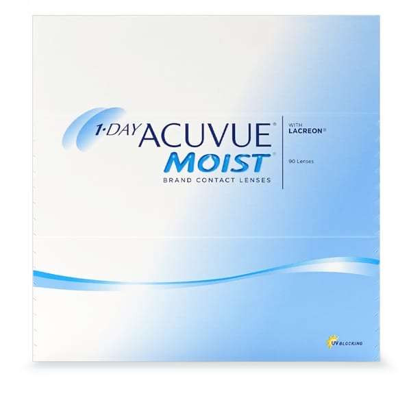 1-Day Acuvue Moist Daily Contact Lenses 90 | Shop now