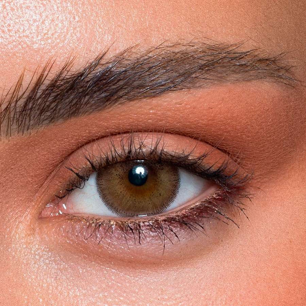 Anesthesia Addict Marron Dark Honey Colored Contact Lenses