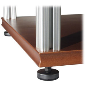 Salamander Synergy S30 5-Shelf Audio Rack - Cherry/Aluminum - Audio ...