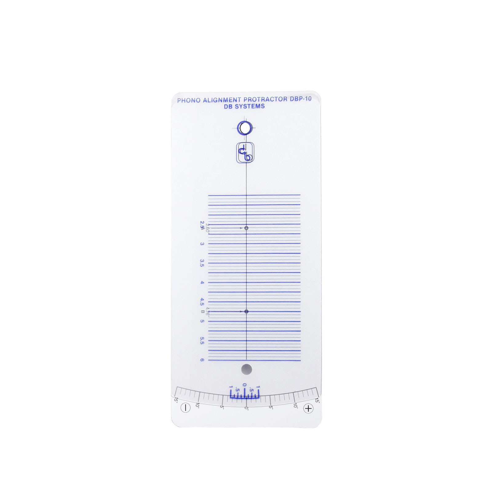 DB Systems Protrac Cartridge Alignment Protractor