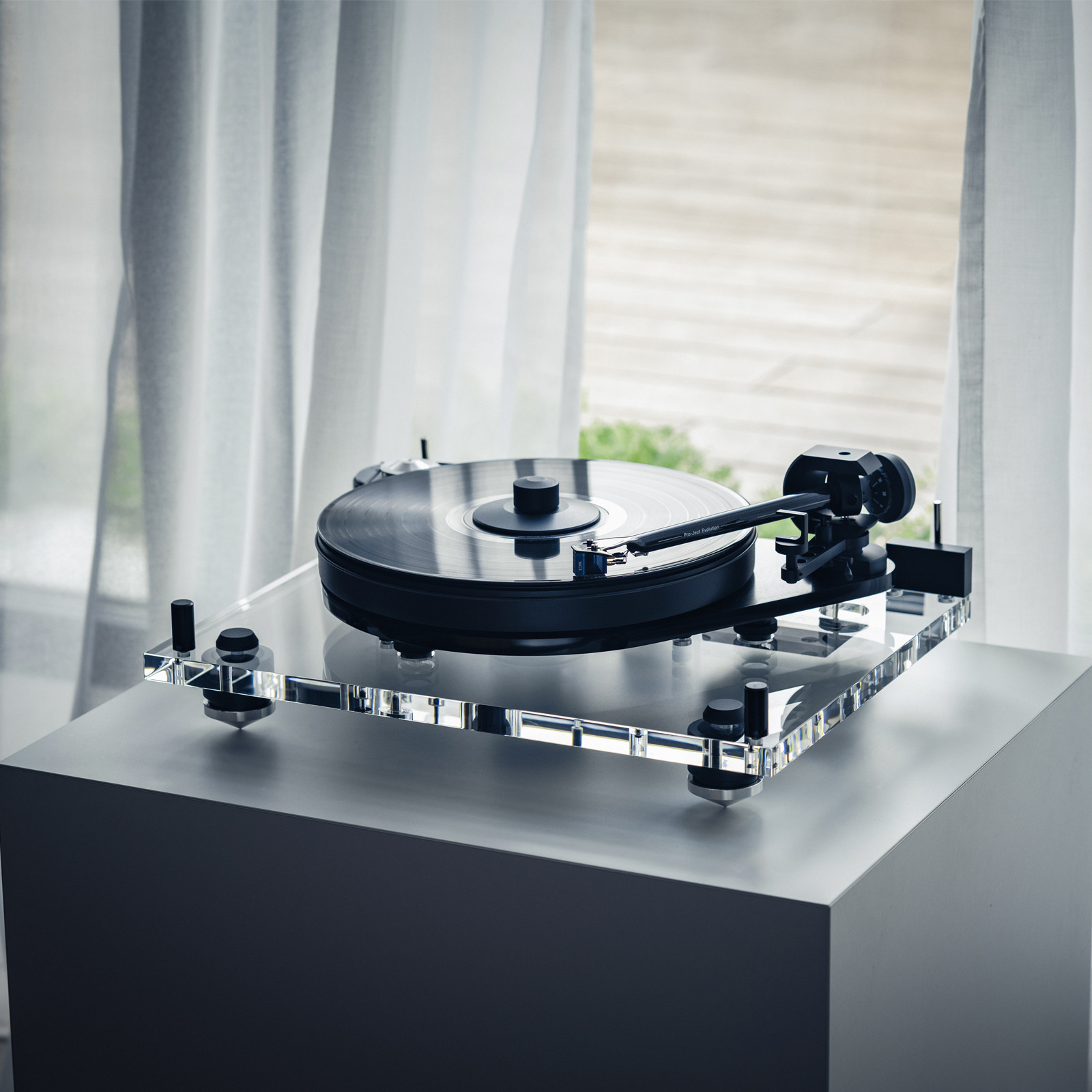 Pro-Ject 6 PerspeX Balanced Turntable - Acrylic - Pick it MC 3 - Audio ...