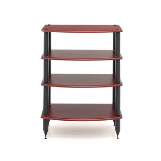 Pangea Audio Vulcan X-Brace 4-Shelf Audio Rack - Rosenut Shelves ...