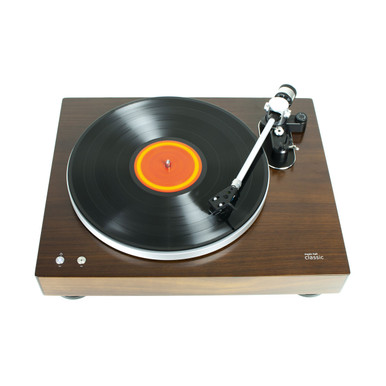 Music Hall Classic Turntable - Walnut - Music Hall Spirit Cartridge