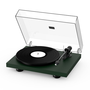 Pro-Ject Debut Carbon EVO Turntable - Satin Green - Sumiko Rainier ...