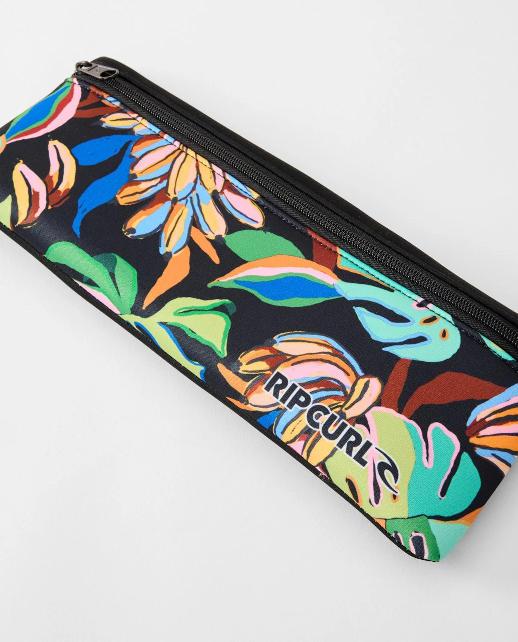 Long Pencil Case Variety - Black/Green