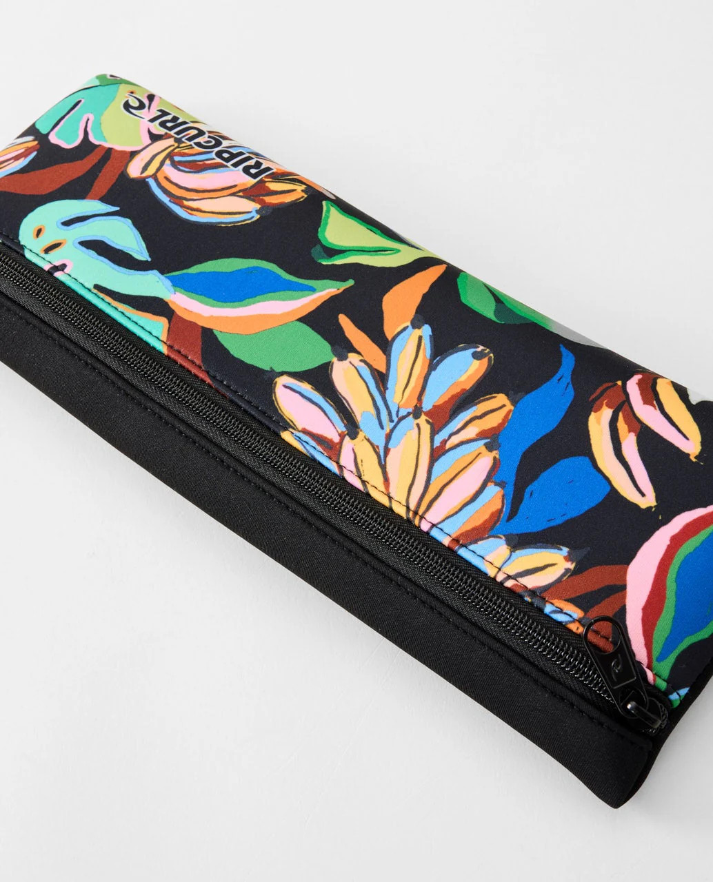 Long Pencil Case Variety - Black/Green