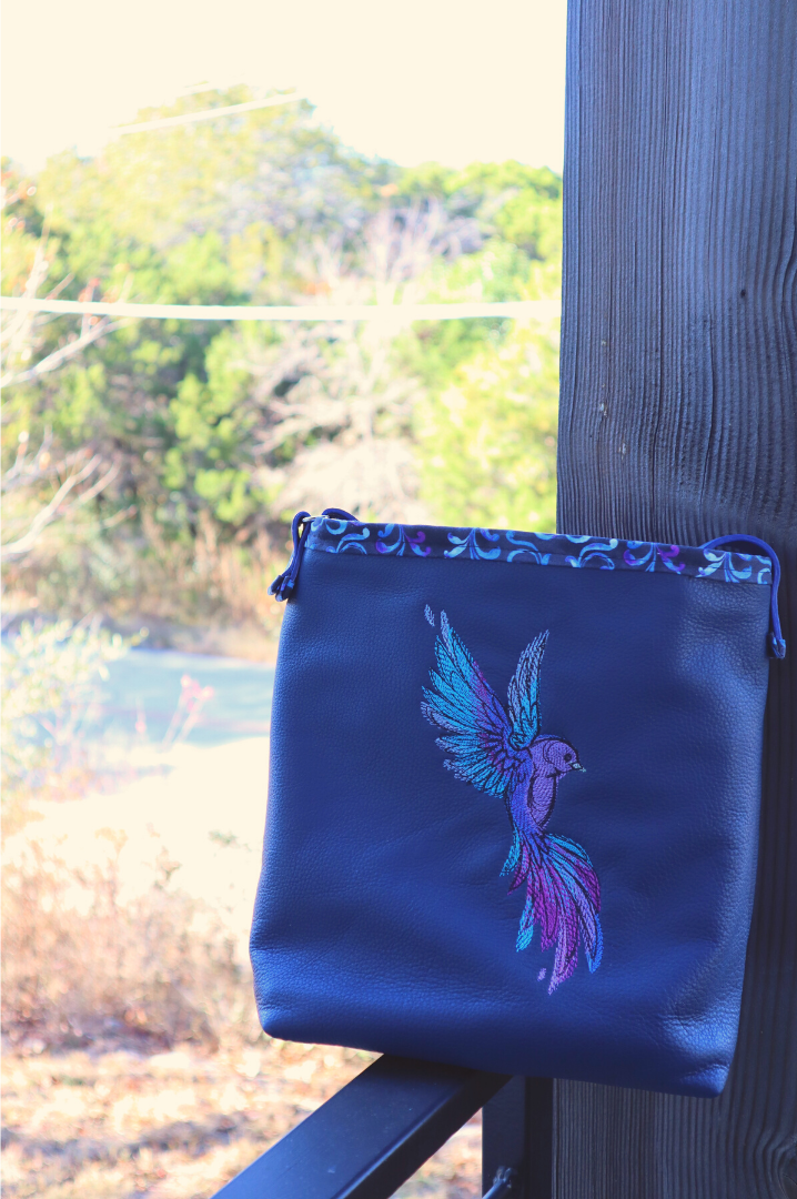 Bespoke Bird Purse - Ebonstar