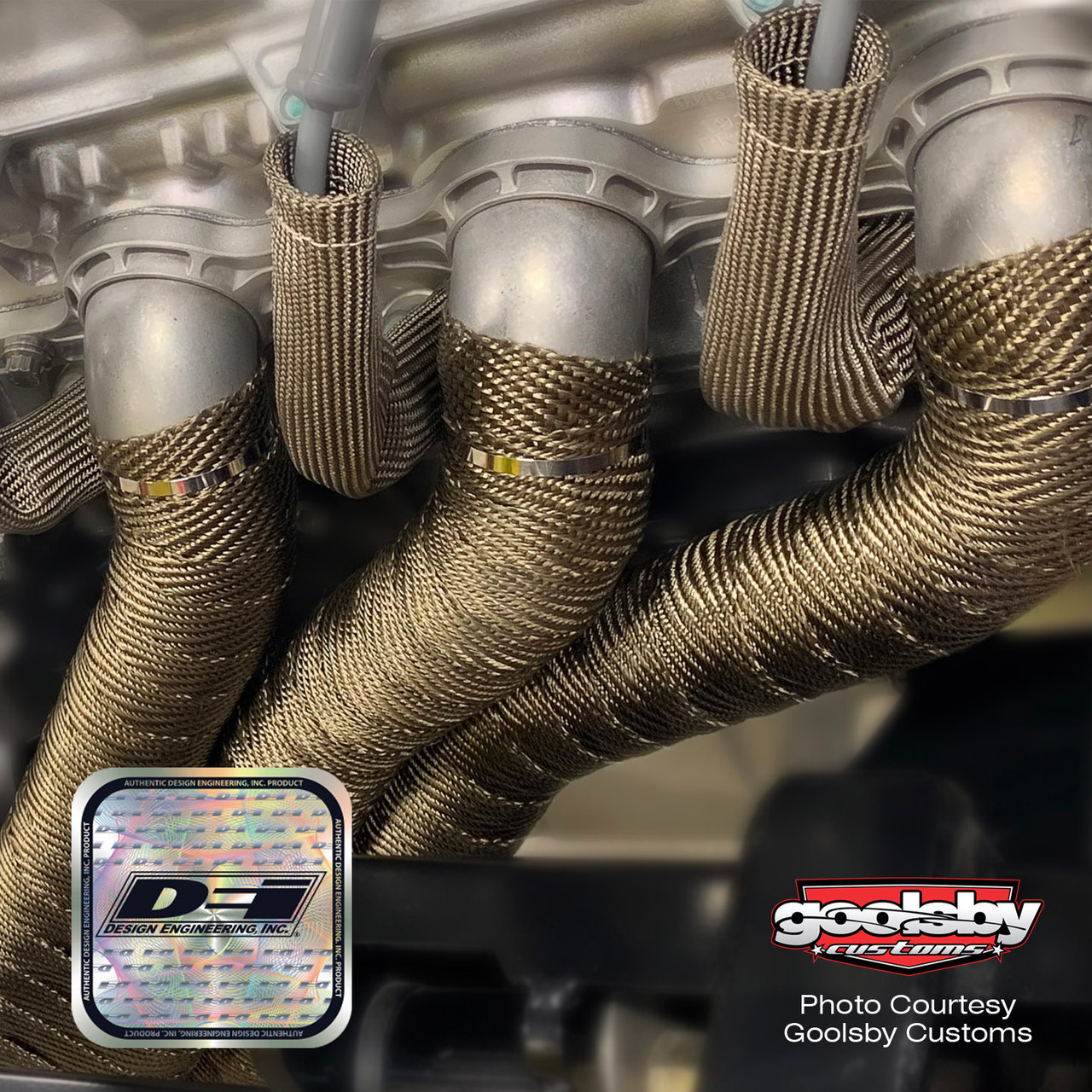 Titanium™ Exhaust & Pipe Wrap Kit - Design Engineering, Inc