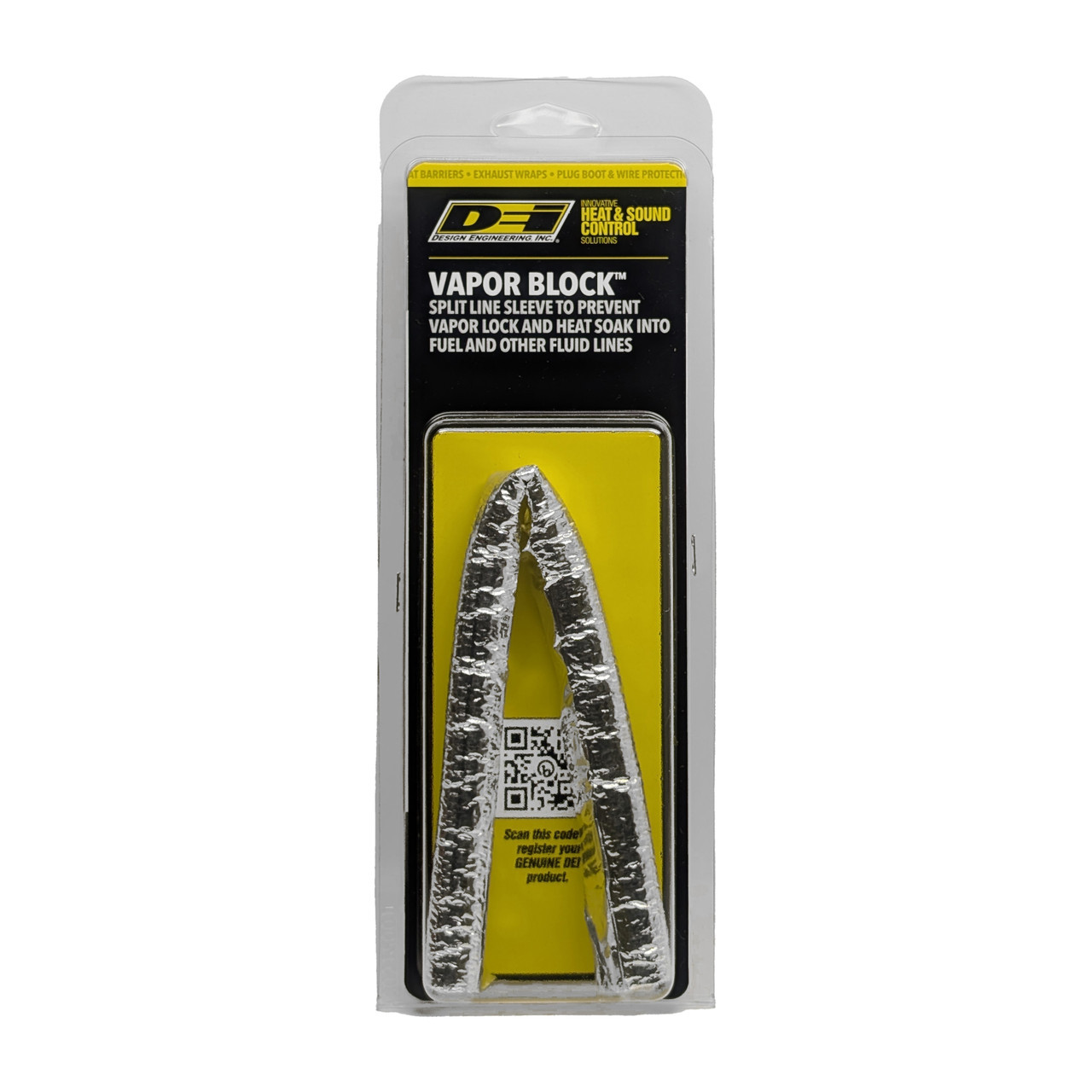 Vapor Block™ Fuel Line Sleeve - 3/8" (10mm) x 12" - Design Engineering, Inc