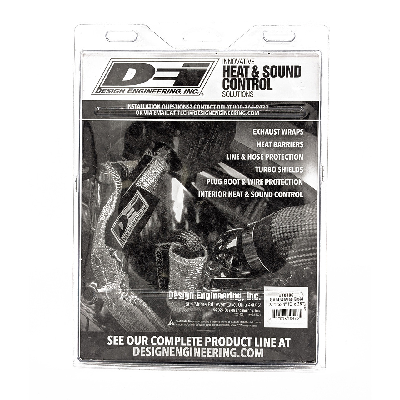 Cool Cover™ GOLD - Air-Tube Cover Kit - Design Engineering, Inc