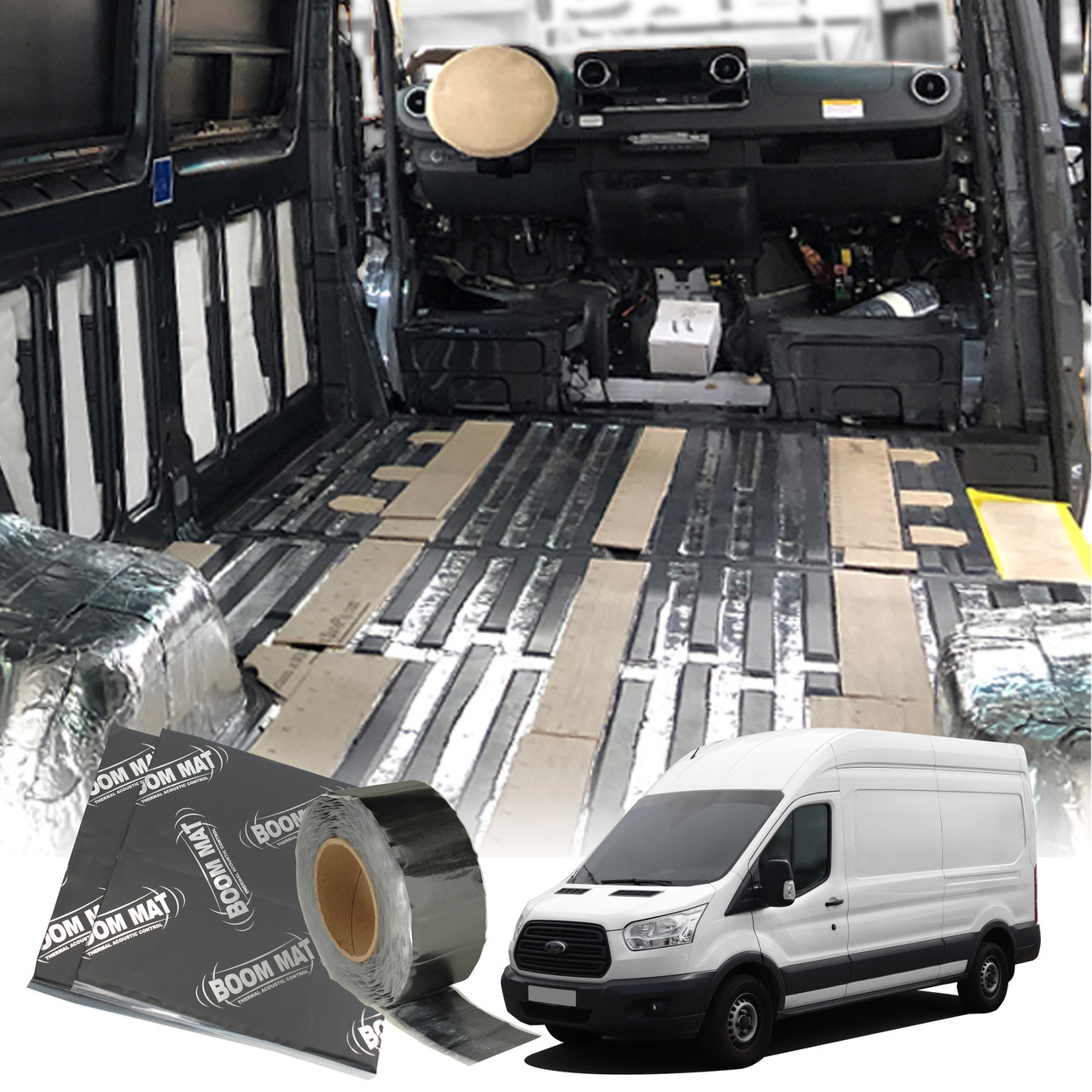 2023-2025 Ford Transit 148 WB High Cube Ext - Damping Kit - Design ...