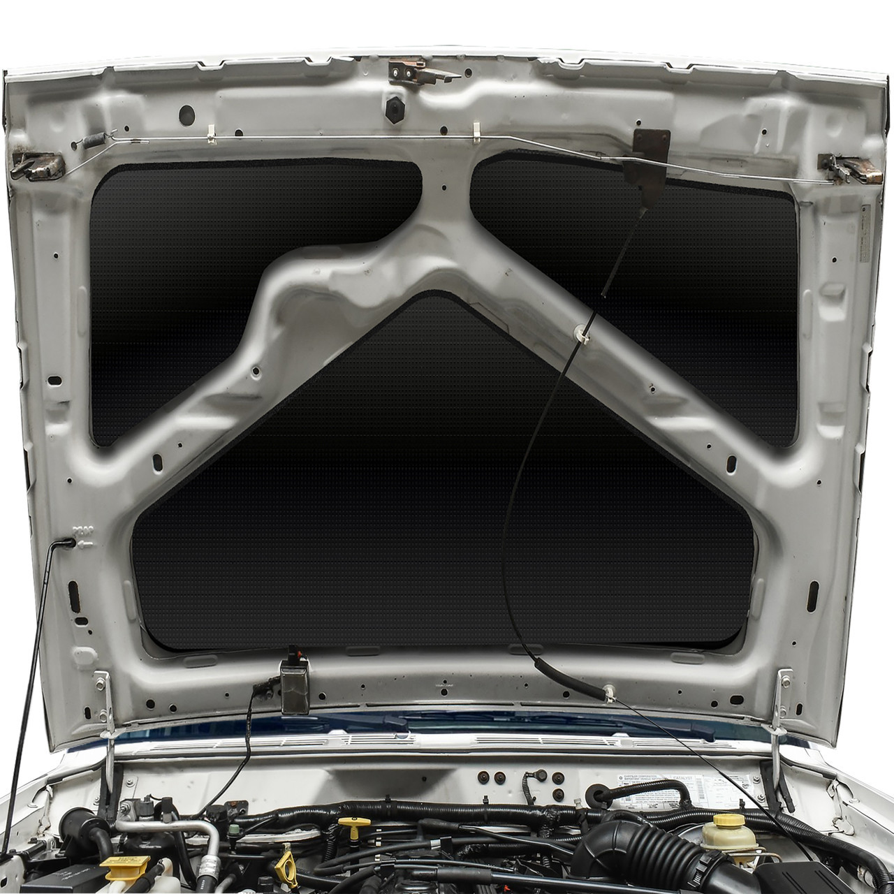 1984-2001 Jeep Cherokee XJ - Under Hood™ Liner Kit - Design Engineering ...