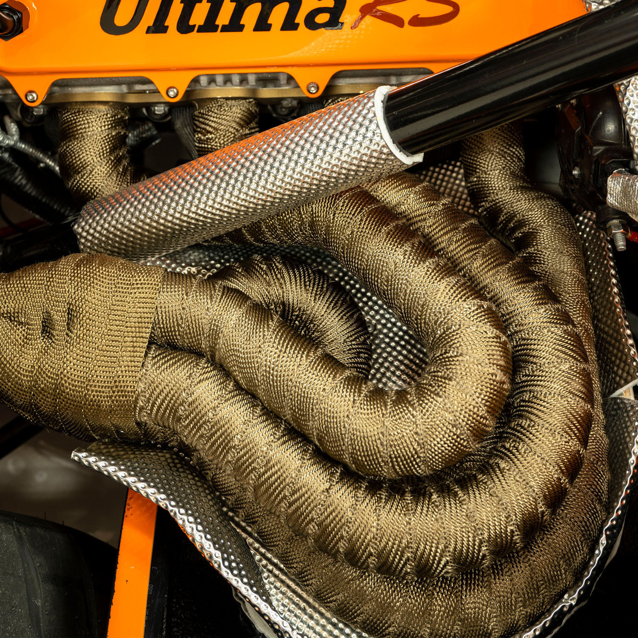 Titanium™ Exhaust Wrap - 2" x 15' - Design Engineering, Inc