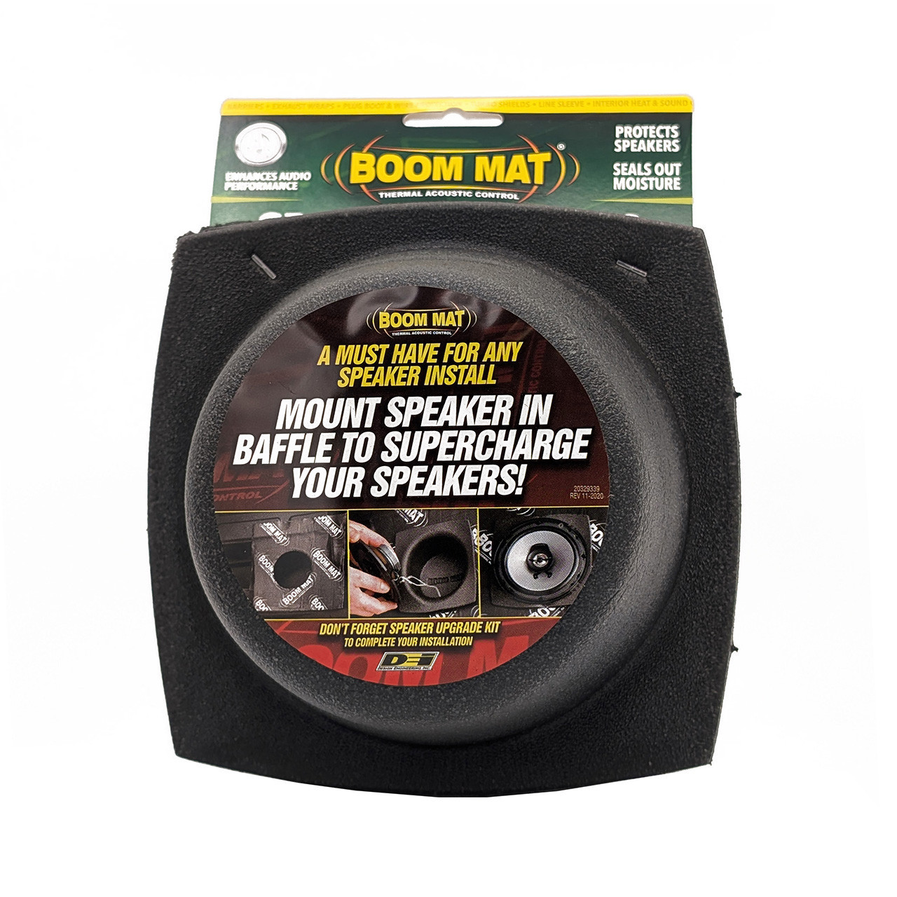 Speaker Baffles - 6-1/2" Round - Design Engineering, Inc