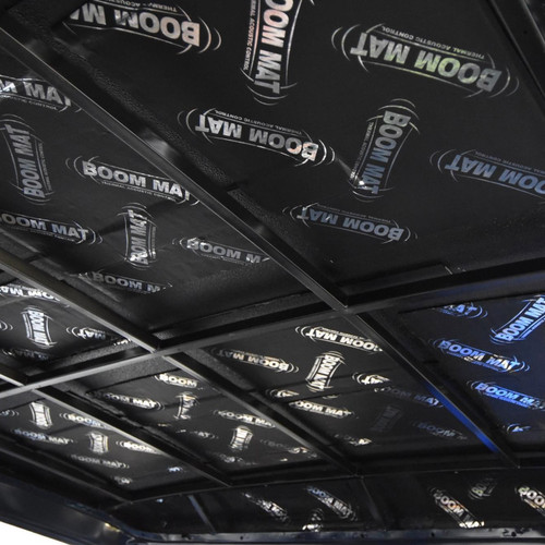 Boom Mat Damping Material - 12.5" x 12" 8 Sheets - Design Engineering, Inc