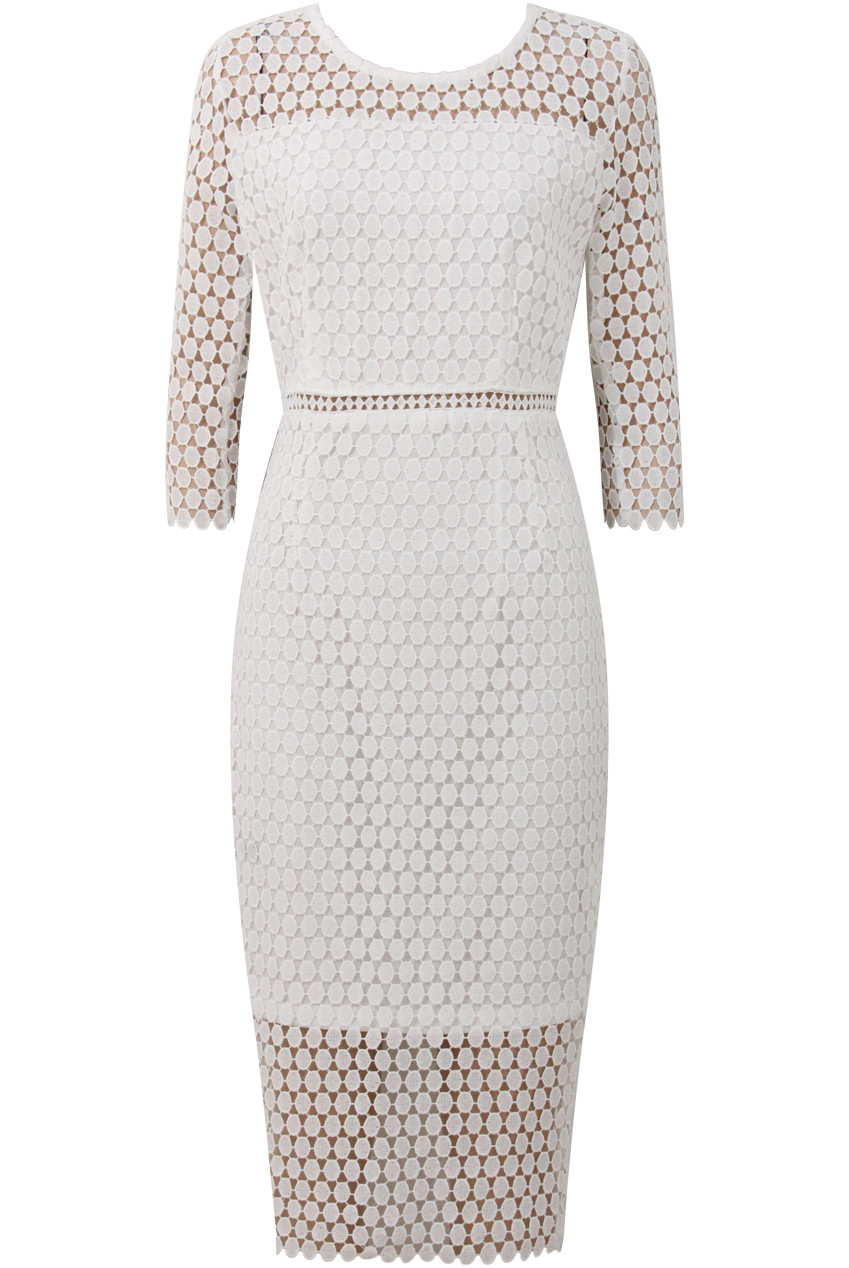Lace Body Scallop Dress - Buy Fashion Wholesale in The UK