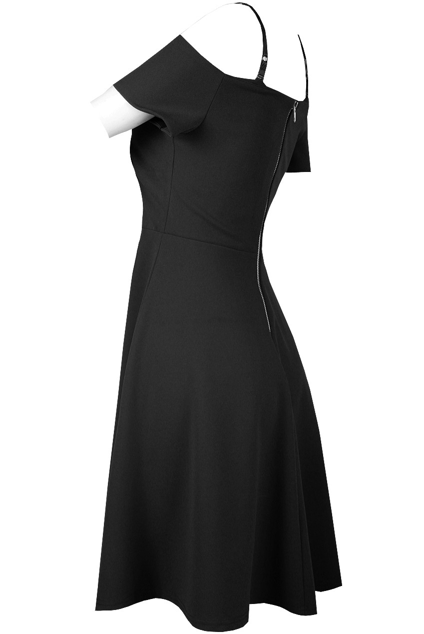 Cross Over Off the Shoulder Shift Dress - 3 Colours - Buy Fashion ...