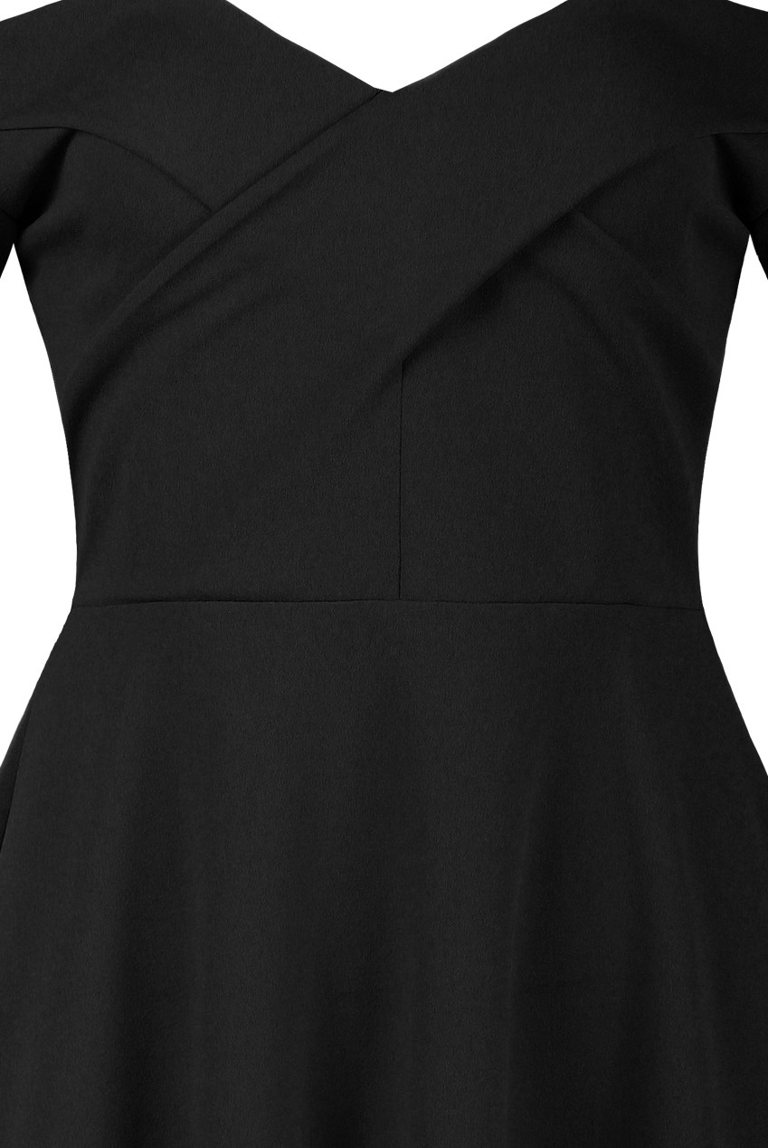 Cross Over Off the Shoulder Shift Dress - 3 Colours - Buy Fashion ...