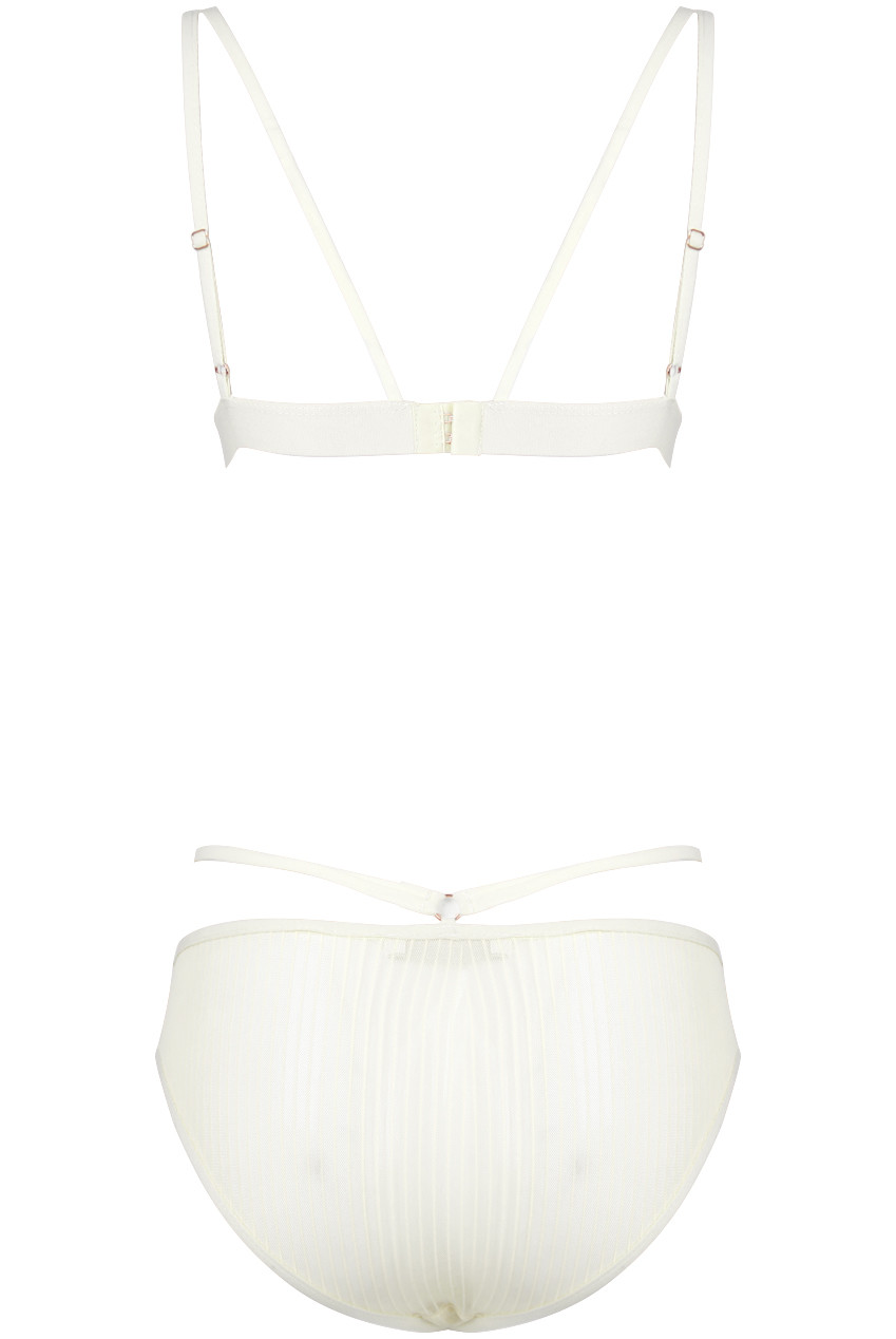 Mesh Panel Strap Detail Lingerie Set - Buy Fashion Wholesale in The UK