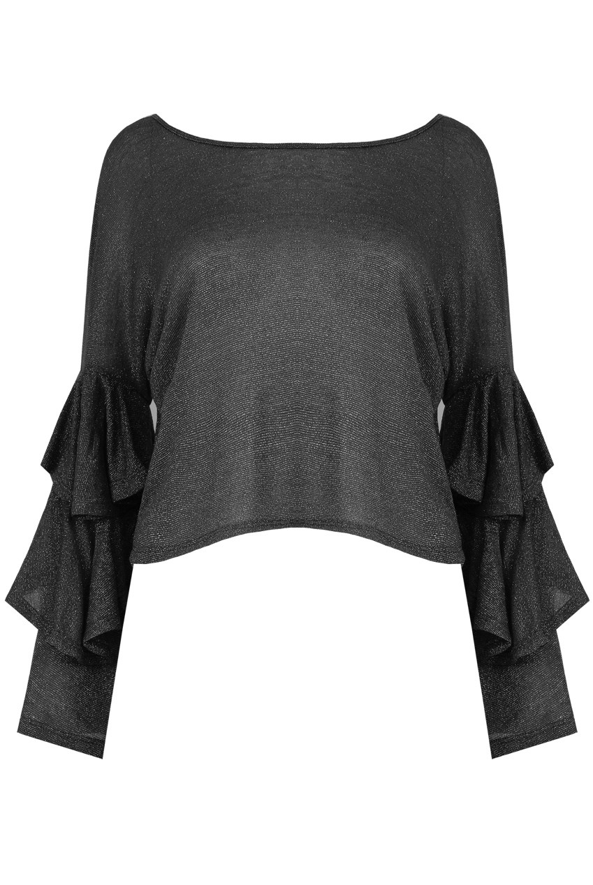Layered Sleeve Metallic Jumpers - Mix Colours Pack - Buy Fashion ...