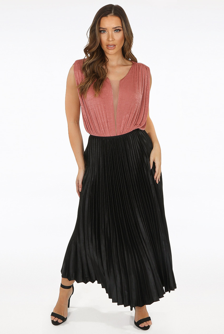 Corduroy Drape Cut Out Bodysuits - Buy Fashion Wholesale in The UK