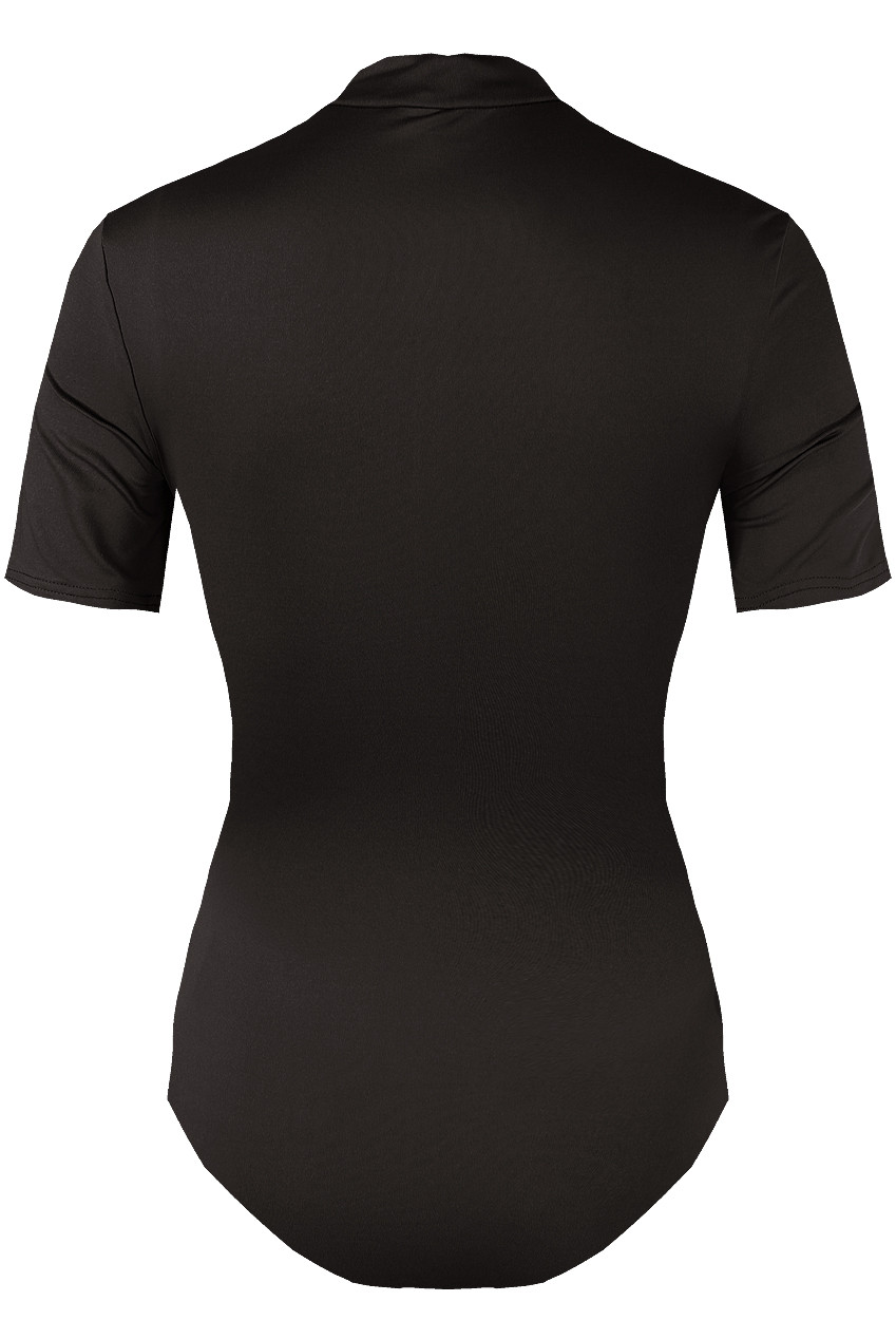 High Zip Neck Bodysuit - Buy Fashion Wholesale in The UK