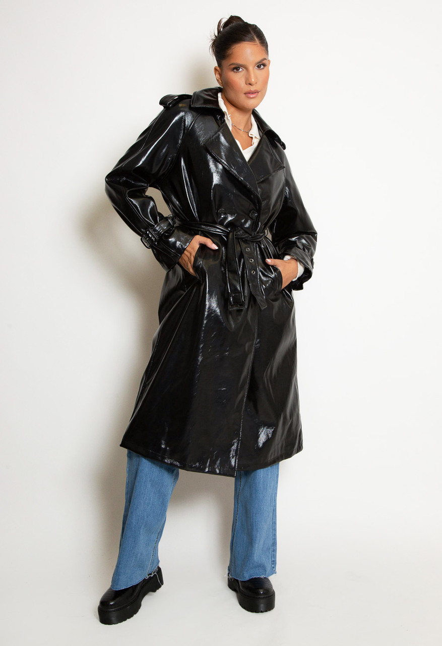 Vinyl Trench Coat Buy Fashion Wholesale In The UK Vinyl Trench Coat Buy Fashion Wholesale In The UK