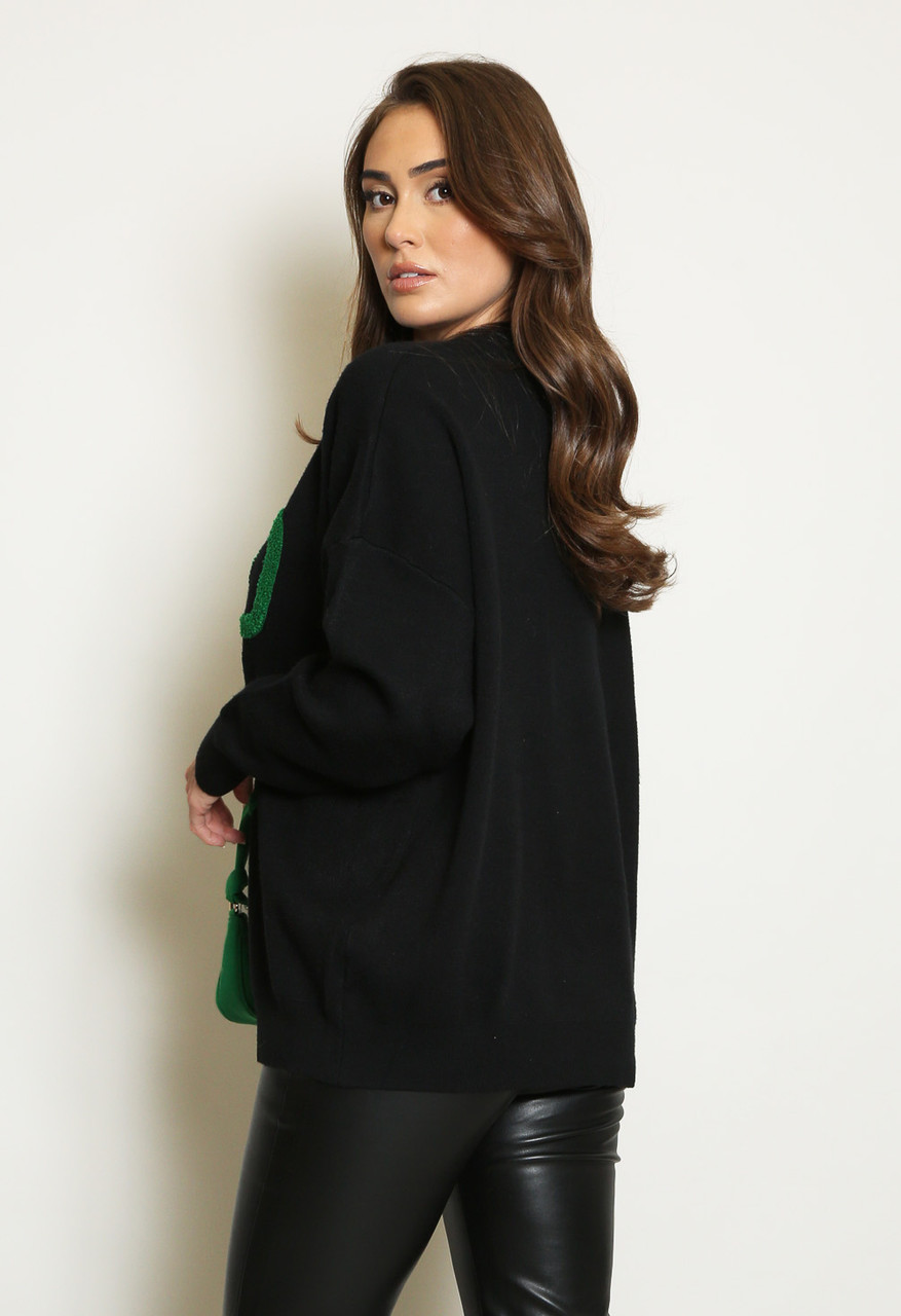 Rock And Roll Round Neck Jumper - Buy Fashion Wholesale in The UK