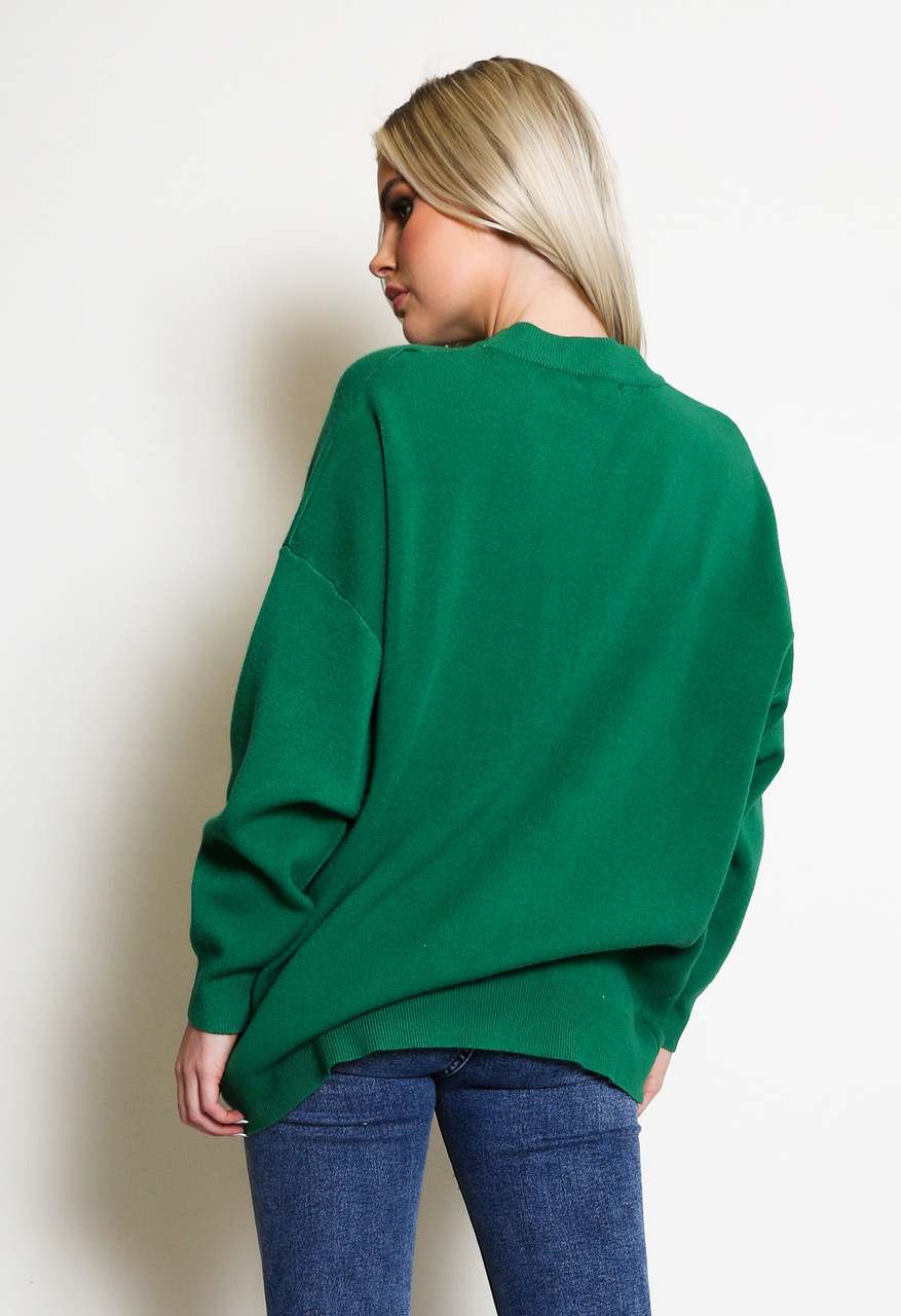 Rock And Roll Round Neck Jumper - Buy Fashion Wholesale in The UK