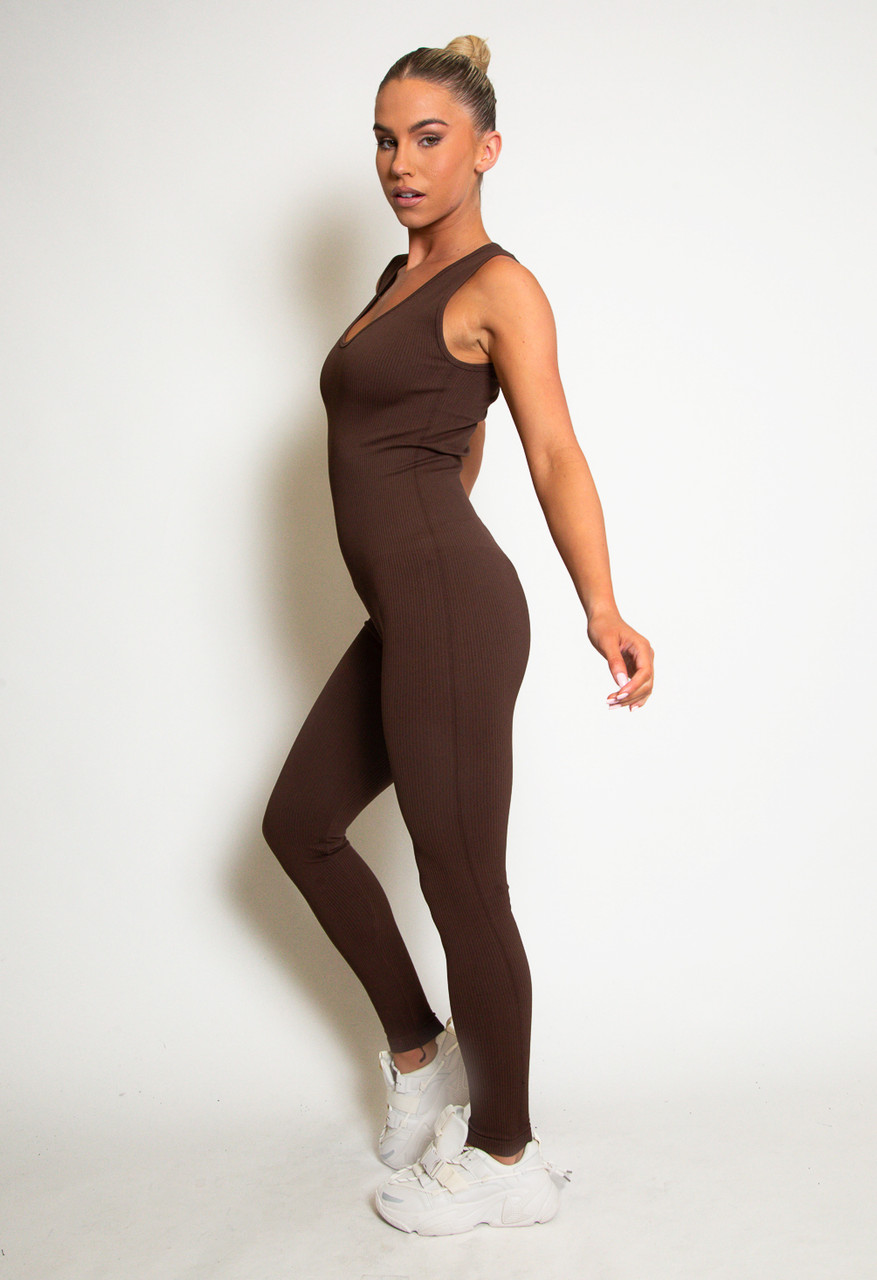 V Neck Unitard- Buy Fashion Wholesale in The UK