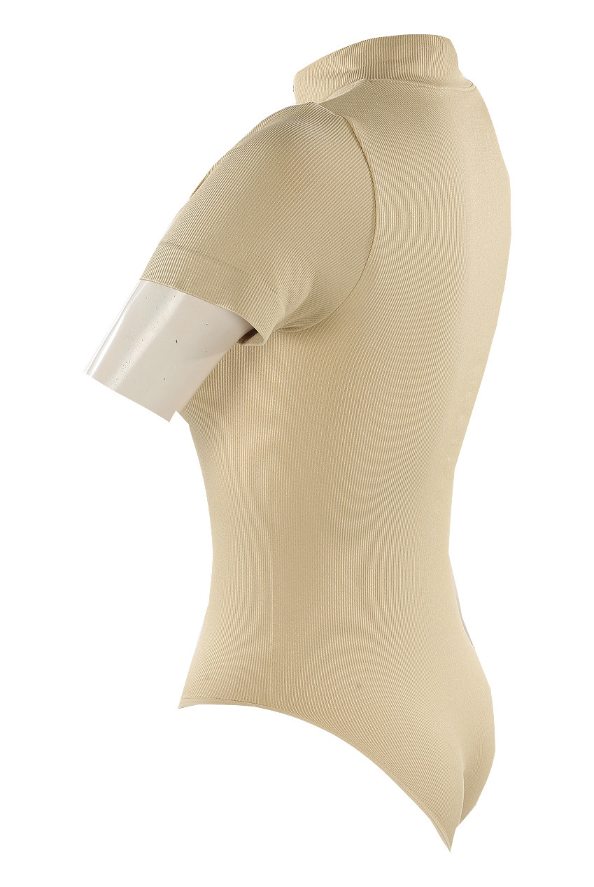 Zip Front Ribbed Bodysuit - Buy Fashion Wholesale in The UK