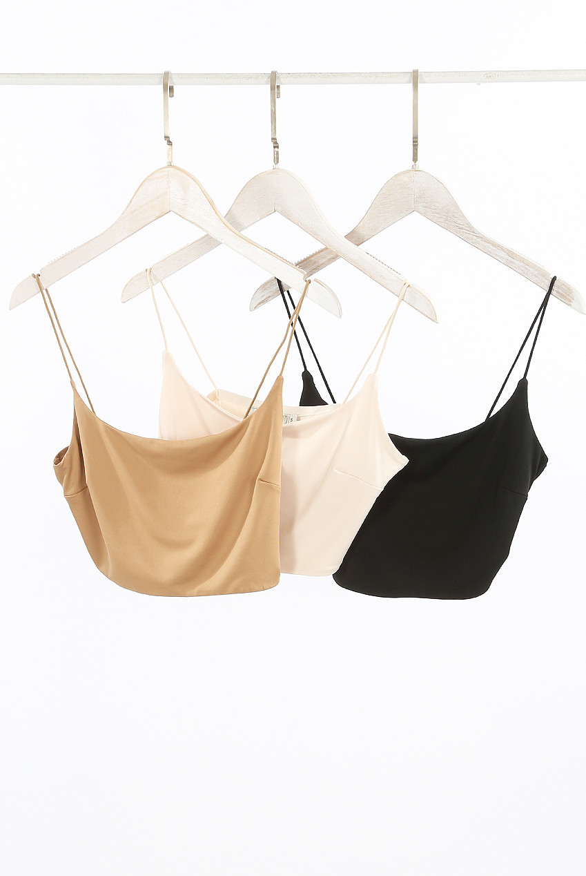 Square Neck Sleeveless Crop Tops - Buy Fashion Wholesale in The UK