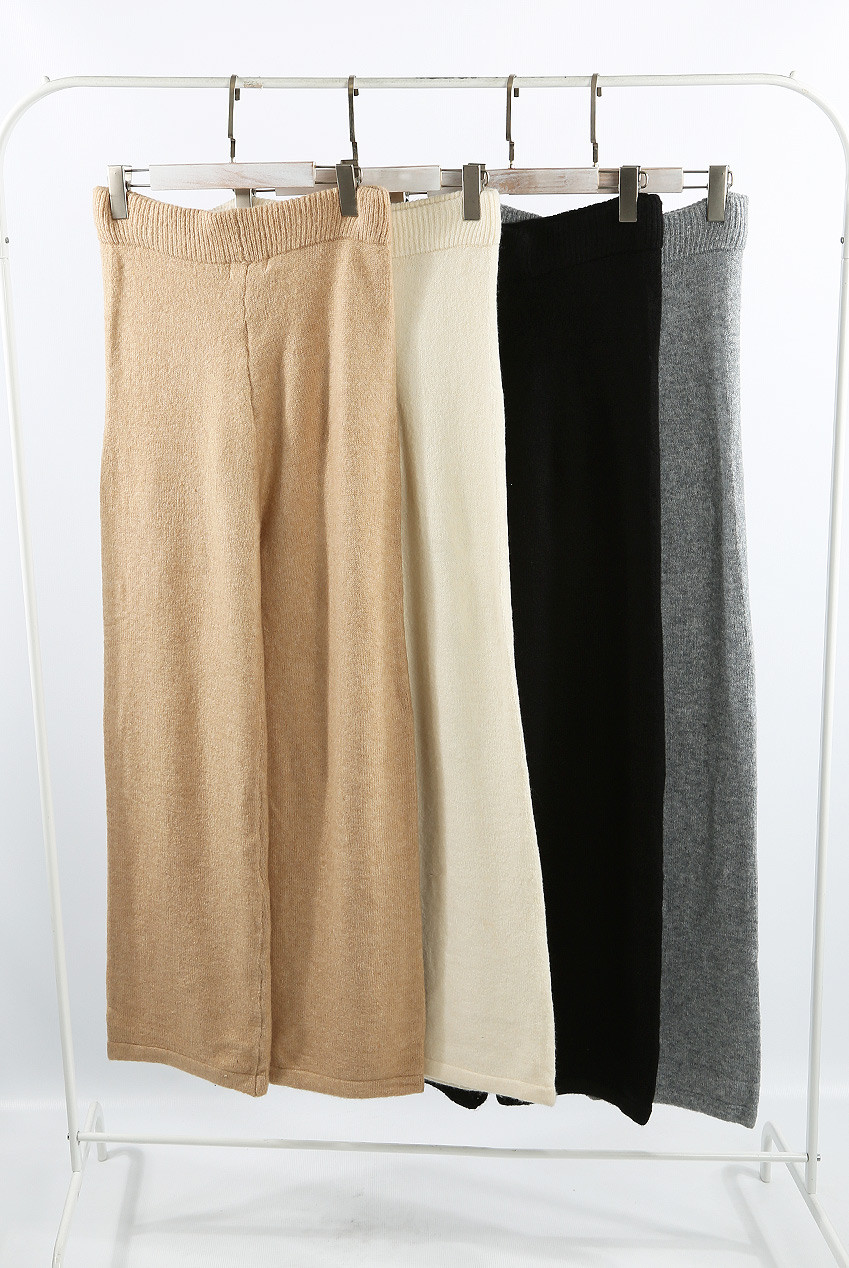 Wide Leg Knitted Trouser - Buy Fashion Wholesale in The UK