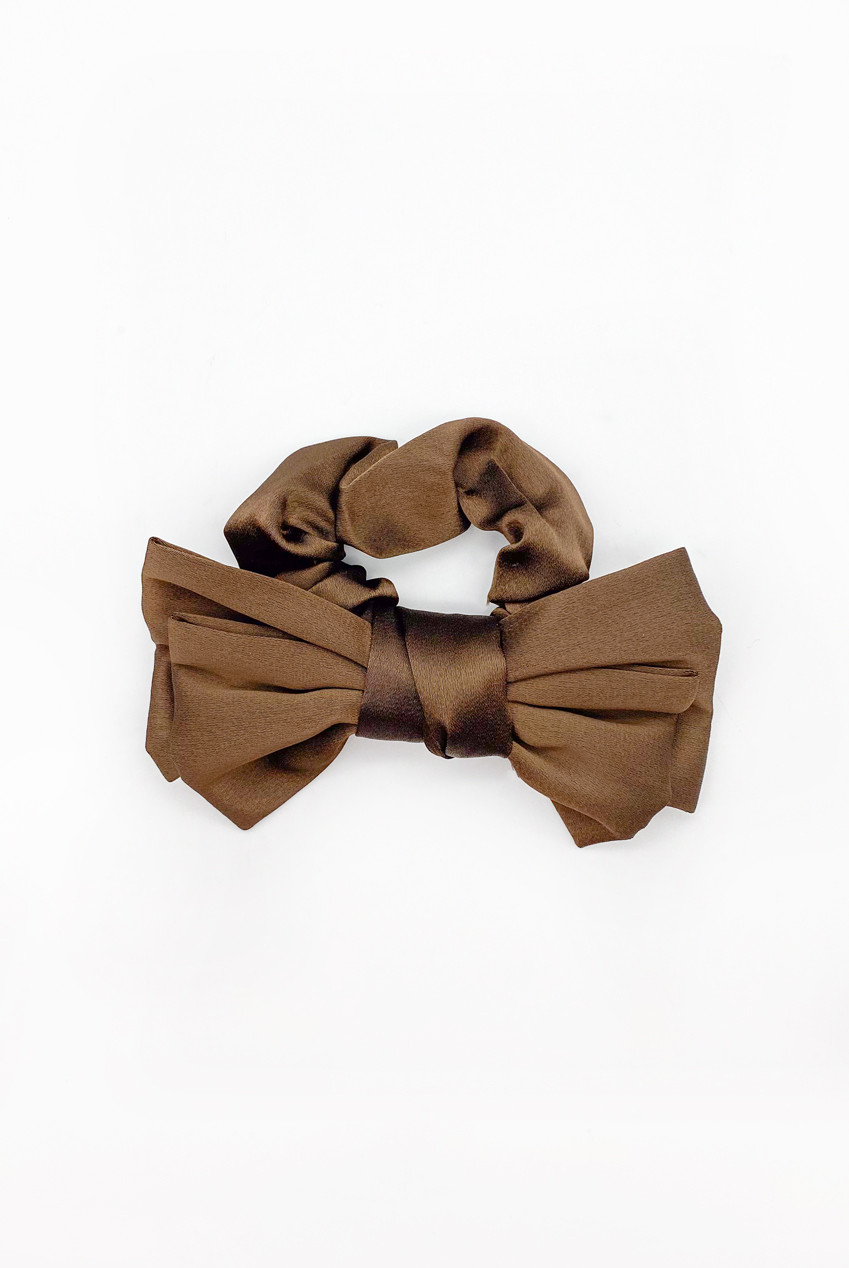 Satin Bow Scrunchie - Buy Fashion Wholesale in The UK