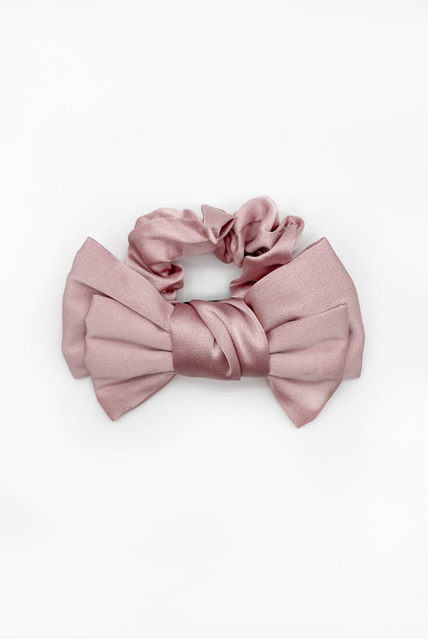 Satin Bow Scrunchie - Buy Fashion Wholesale in The UK