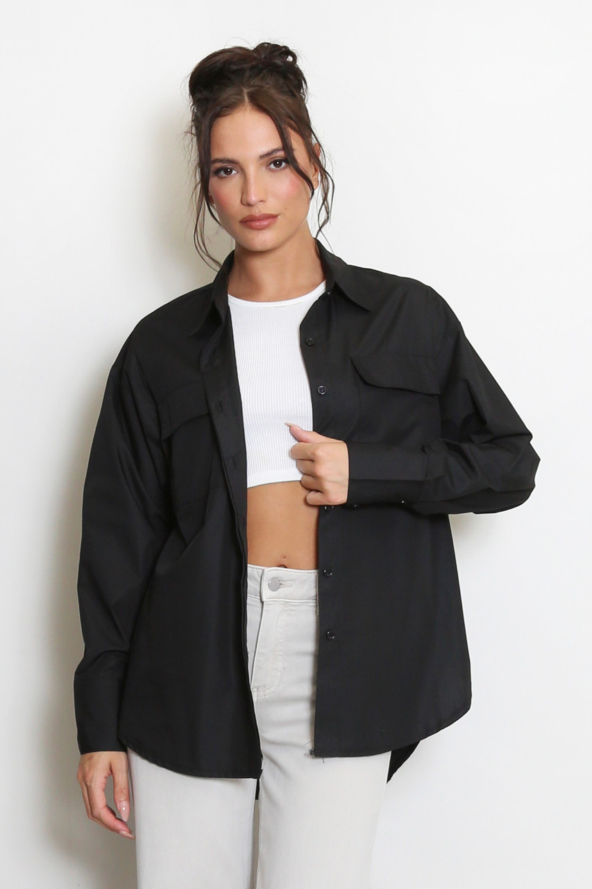 Boxy Cargo Shirt- Buy Fashion Wholesale in The UK