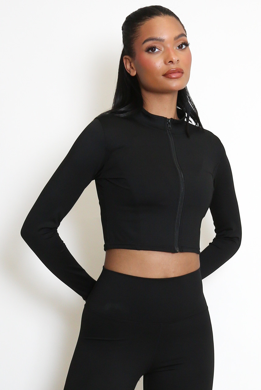 Gym Zip Up Top - Buy Fashion Wholesale in The UK