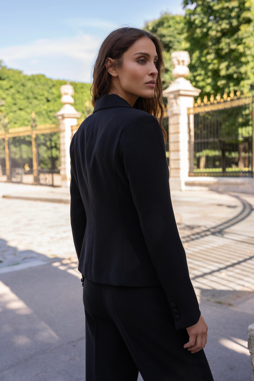 Five Buttons Notch Lapel Smart Blazer - Buy Fashion Wholesale in The UK