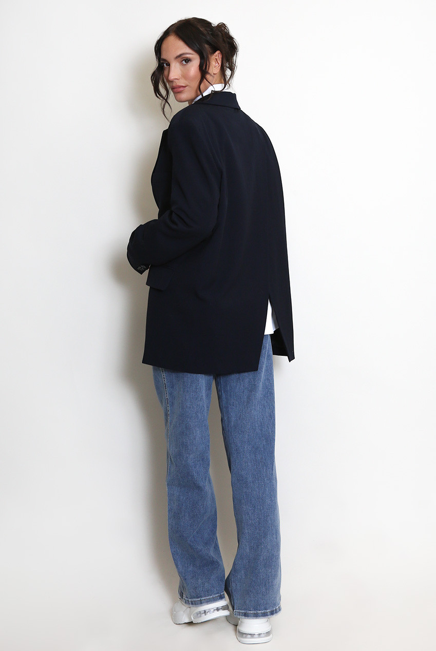 Oversized Crossover Back Blazer - Buy Fashion Wholesale in The UK