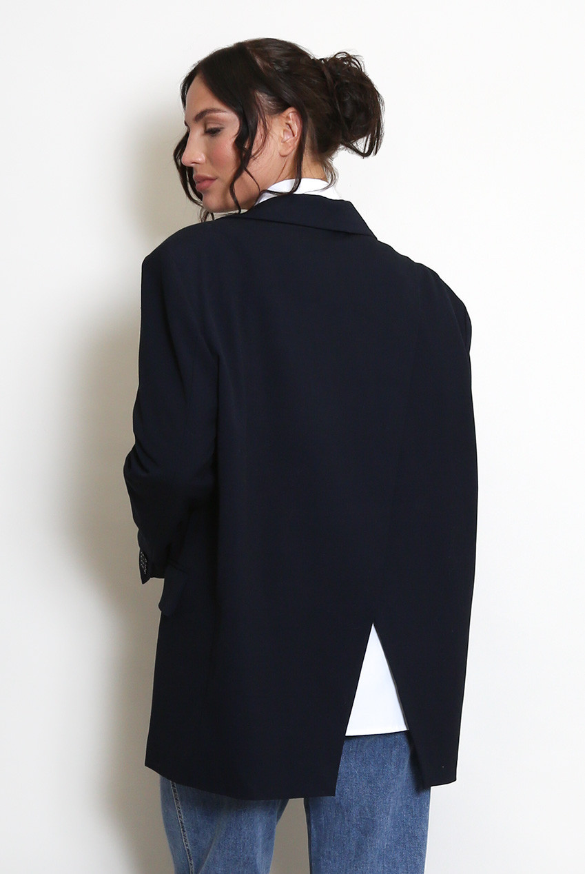 Oversized Crossover Back Blazer - Buy Fashion Wholesale in The UK