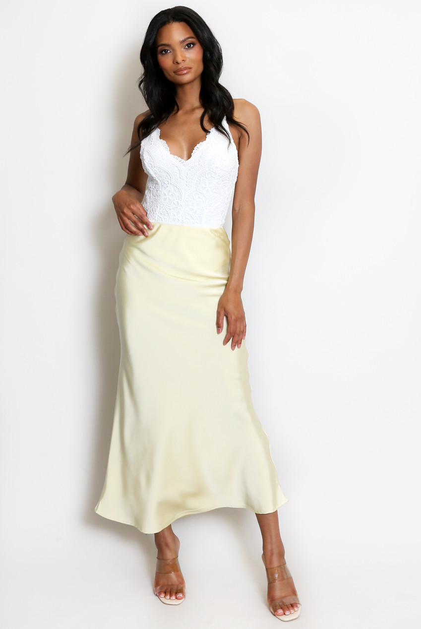 Lace Crochet Cami Bodysuit- Buy Fashion Wholesale in The UK