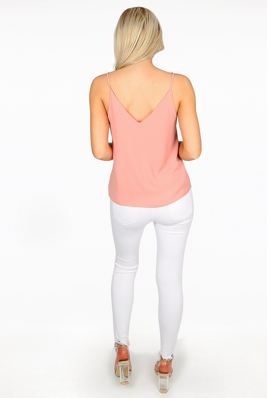 Lace Scallop Cami - Buy Fashion Wholesale in The UK