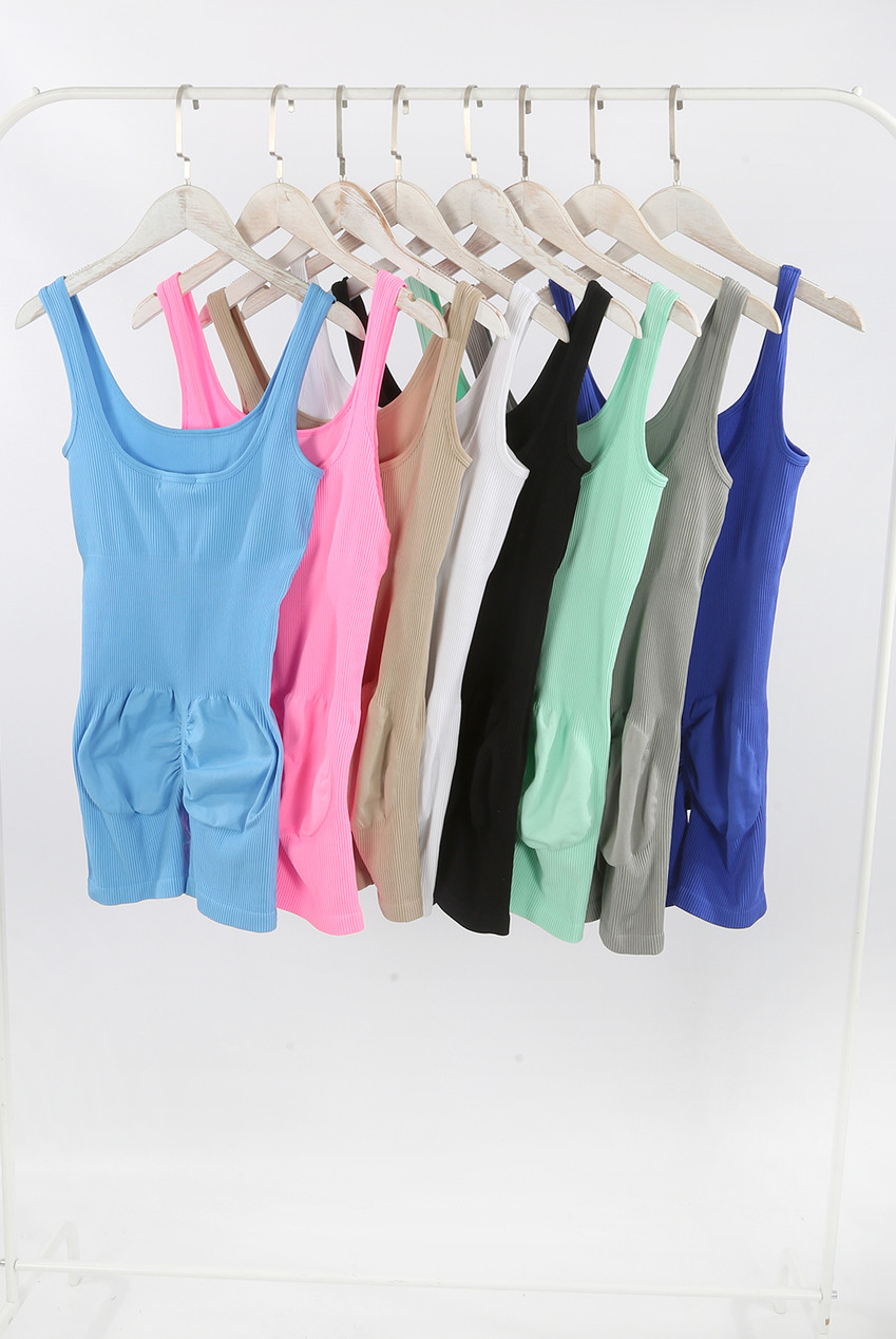 Push Up Ribbed Unitard - Buy Fashion Wholesale in The UK