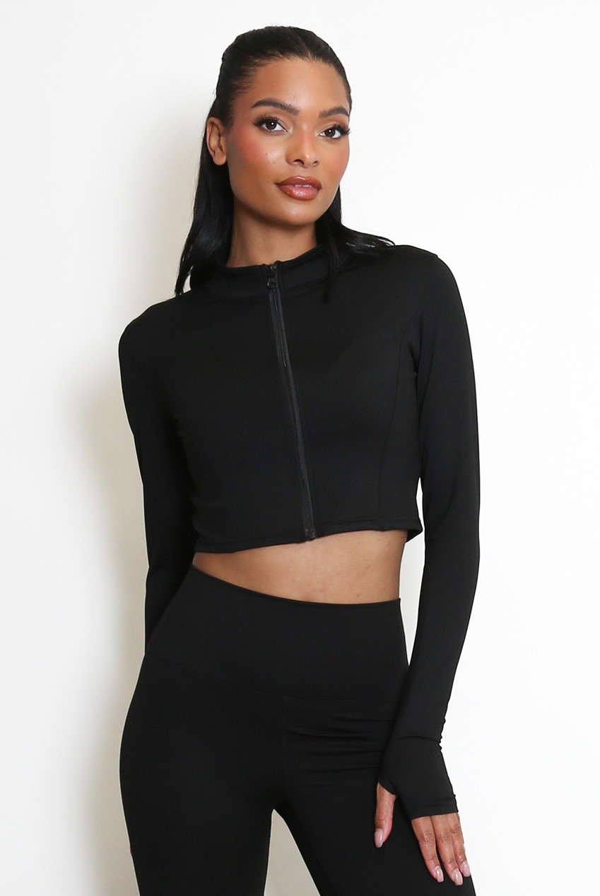 Gym Zip Up Top - Buy Fashion Wholesale in The UK