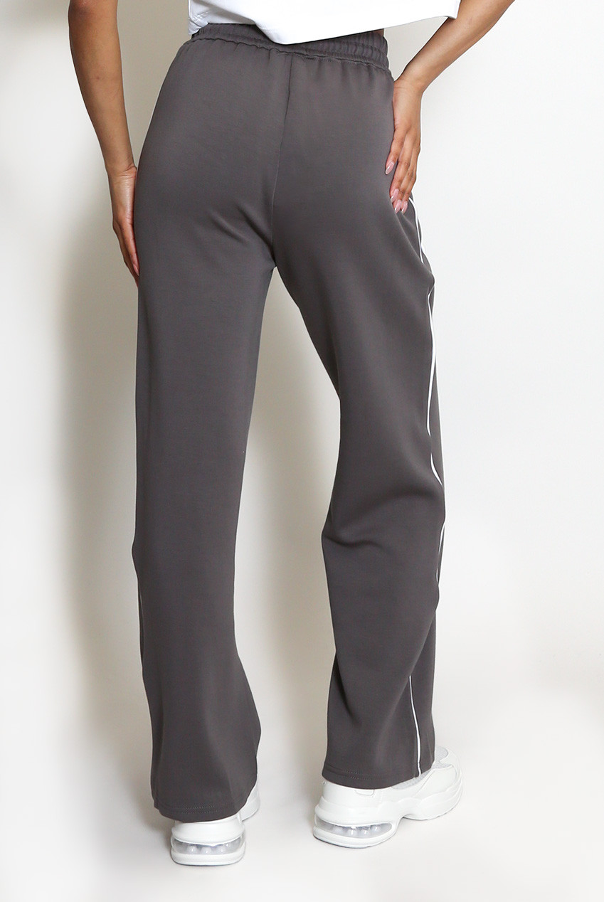 Inlay Striped Flare Trousers - Buy Fashion Wholesale in The UK