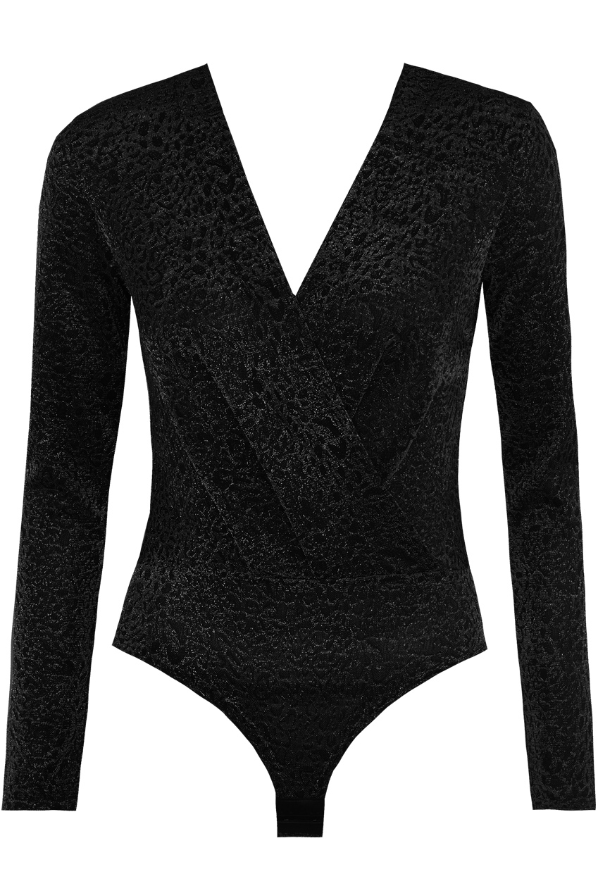 Animal Print Wrap Bodysuit - Buy Fashion Wholesale in The UK