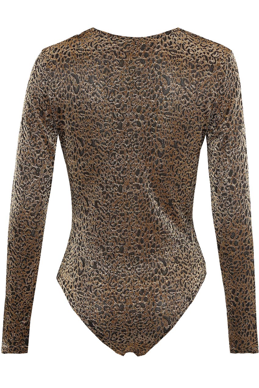 Animal Print Wrap Bodysuit - Buy Fashion Wholesale in The UK