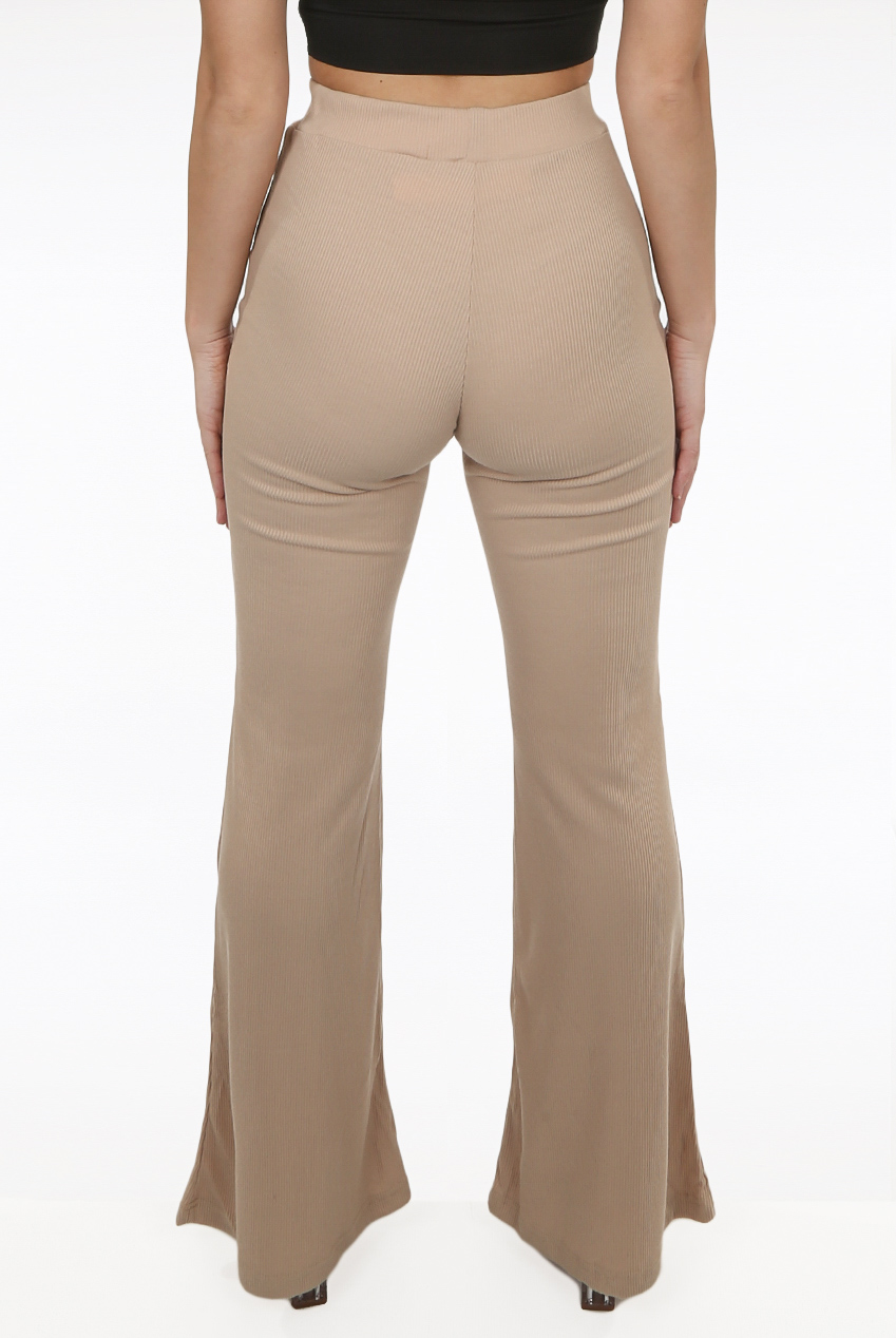 Ribbed Bell Bottom Trouser - Buy Fashion Wholesale in The UK