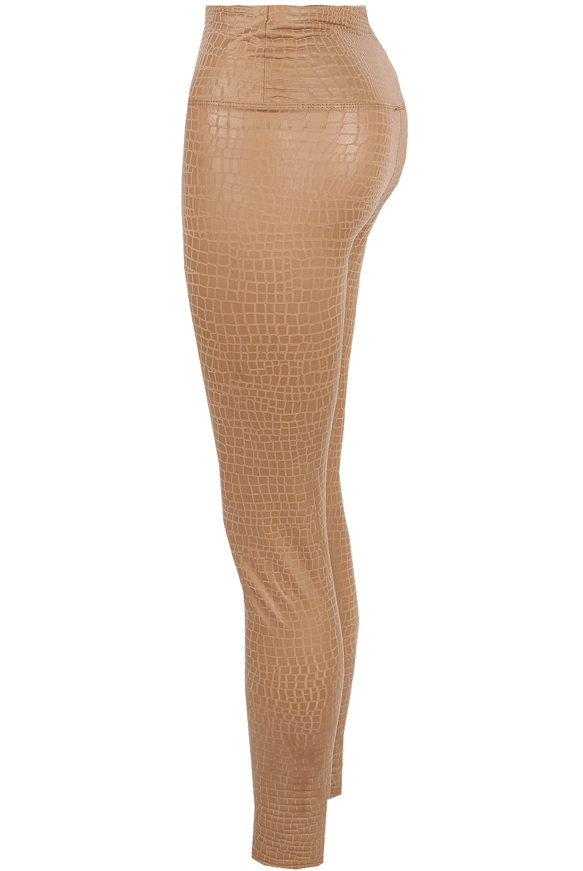 Reptile Textured High Waist Jeggings - Buy Fashion Wholesale in The UK