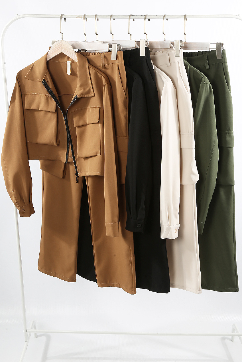 Cargo Jacket And Trouser Set - Buy Fashion Wholesale in The UK